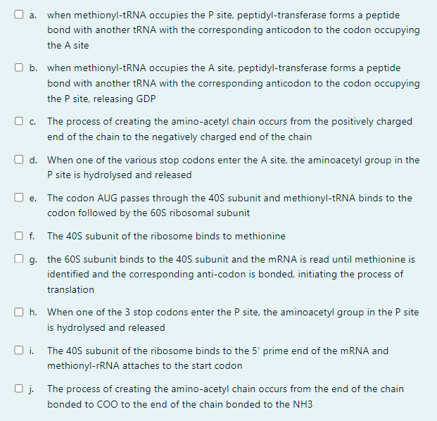 Solved Translation is the 2nd and final step that occurs in | Chegg.com