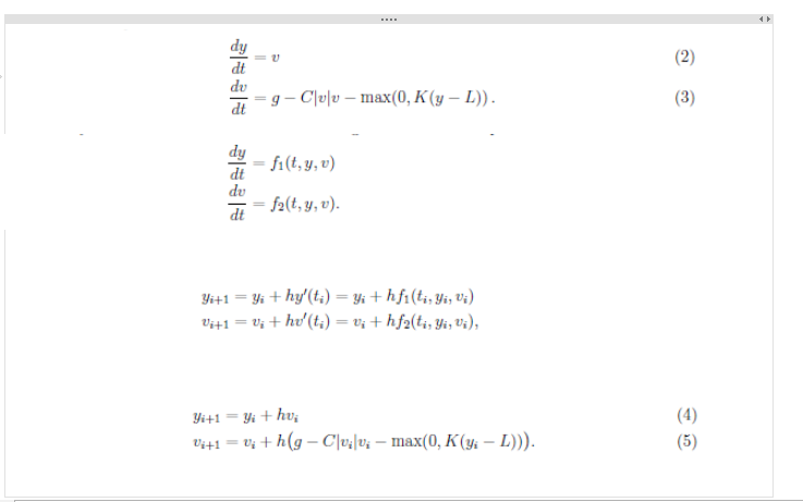 Above is the completed Eulers method (1st order | Chegg.com