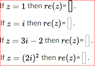 Solved Find Real part of complex Number | Chegg.com