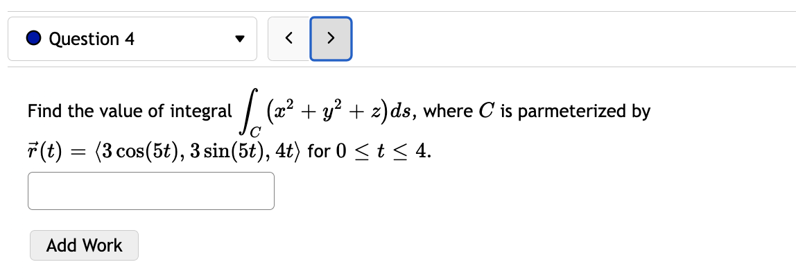 Solved Find the value of integral ∫C(x2+y2+z)ds, where C is | Chegg.com