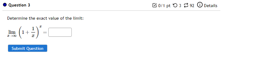 Solved Question 3Determine the exact value of the | Chegg.com