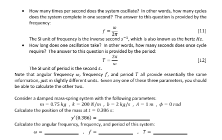 Solved • How many times per second does the system | Chegg.com