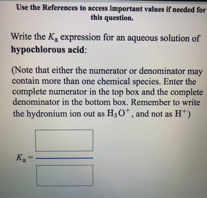 Solved Use the References to access important values if | Chegg.com