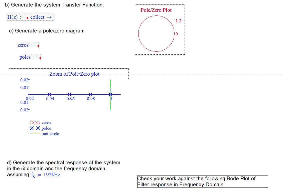 Solved Given the IIR filter system shown below, with filter | Chegg.com