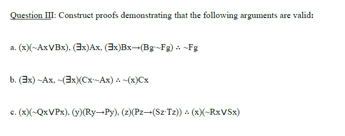 I need help with the following 3 proofs from a to c, | Chegg.com