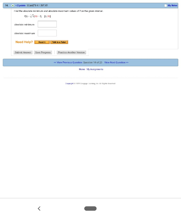 Solved 12. /1 points SCalcET8 4.1.04. My Notes Find the | Chegg.com Solved 12. /1 points SCalcET8 4.1.04. My Notes Find the | Chegg.com