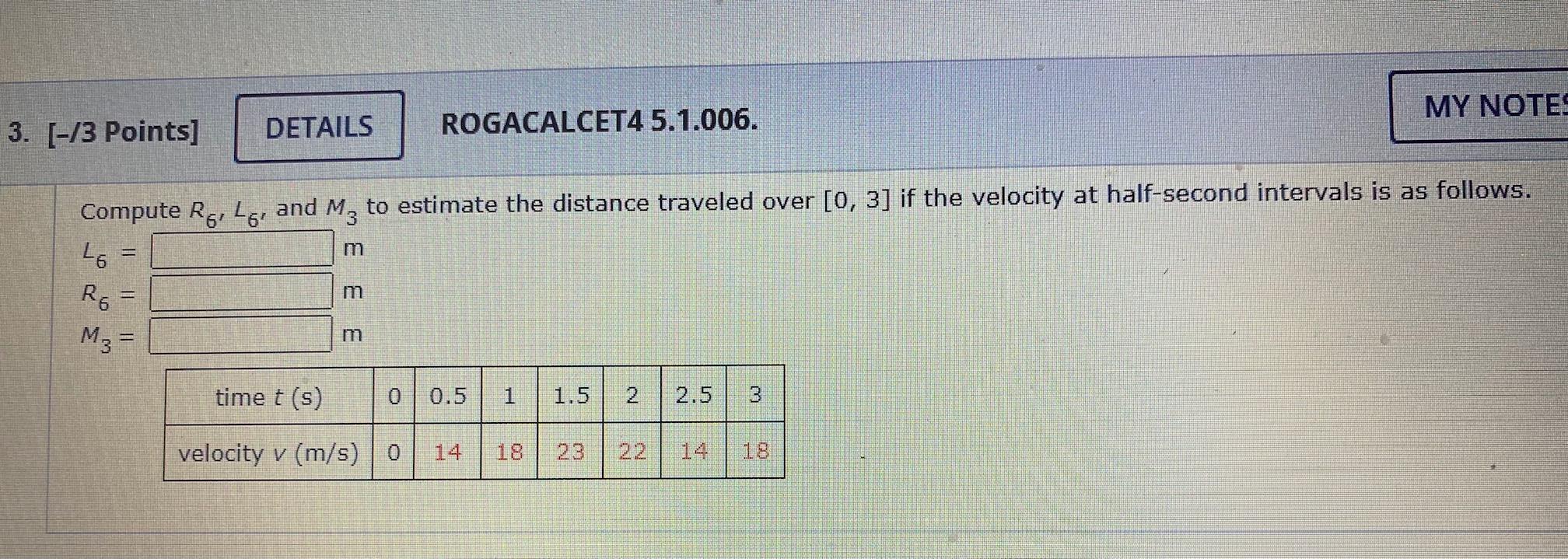 Solved ROGACALCET4 5.1.006. Compute R6′L6′ and M3 to | Chegg.com