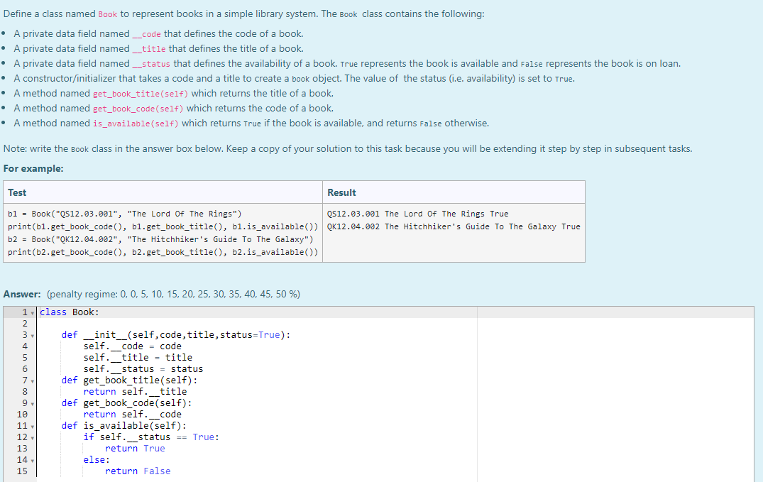 Solved: PythonBook ClassMember class Define a class named Solved: PythonBook ClassMember class Define a class named