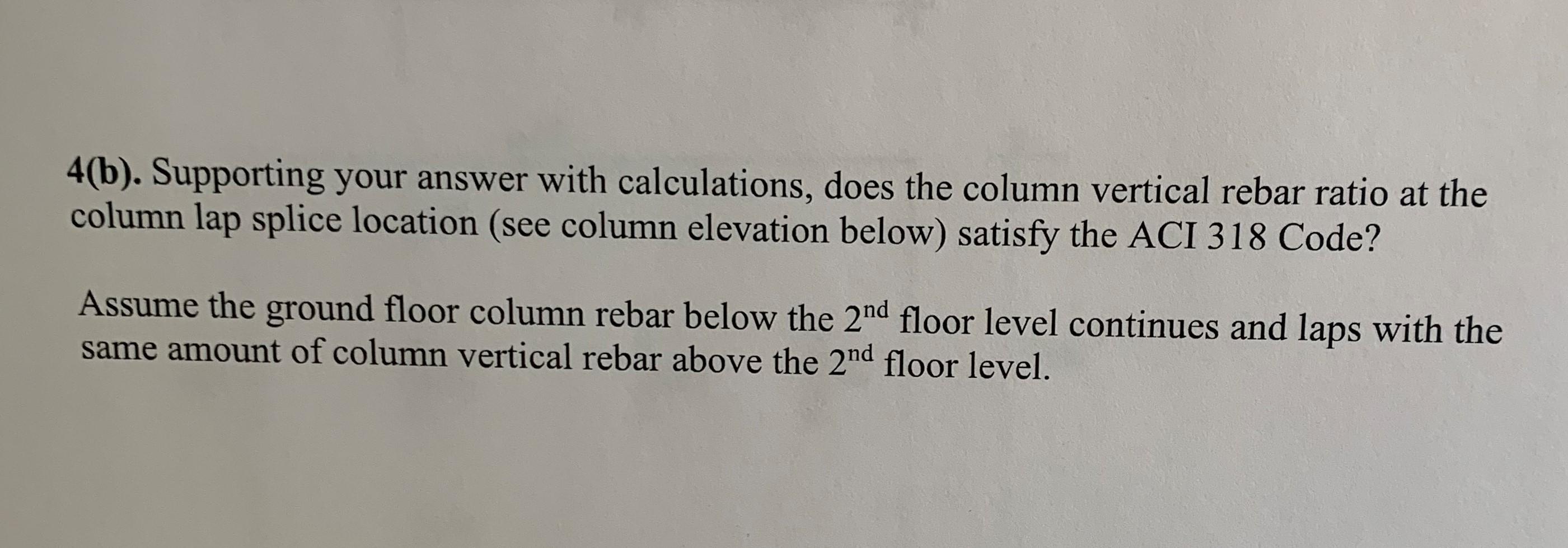 Solved A 16" ×16" square reinforced concrete tied column is | Chegg.com