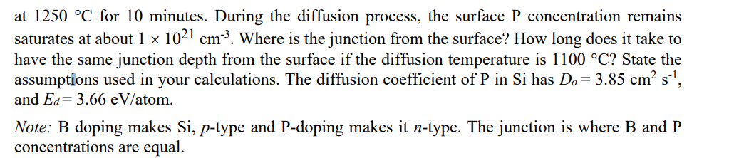 Solved Semiconductor fabrication Consider a wafer of Si | Chegg.com