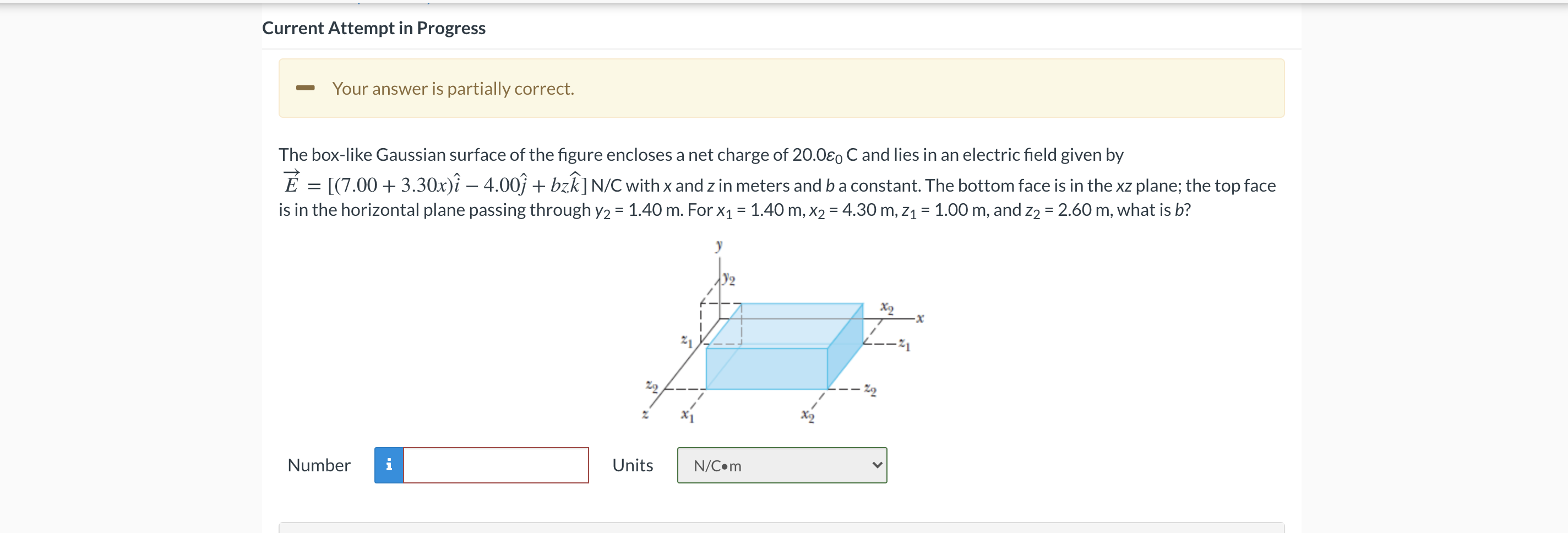 Solved Current Attempt in Progress Your answer is partially | Chegg.com