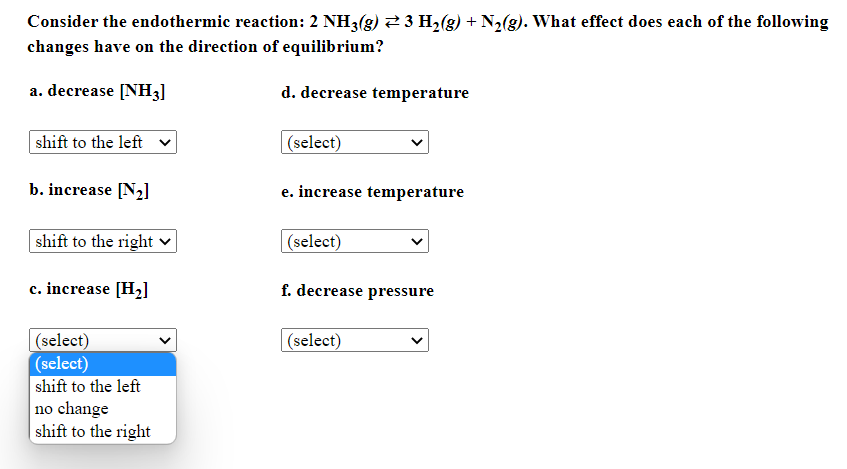 Solved 1) Need help for A-F. The choices are shifted to | Chegg.com