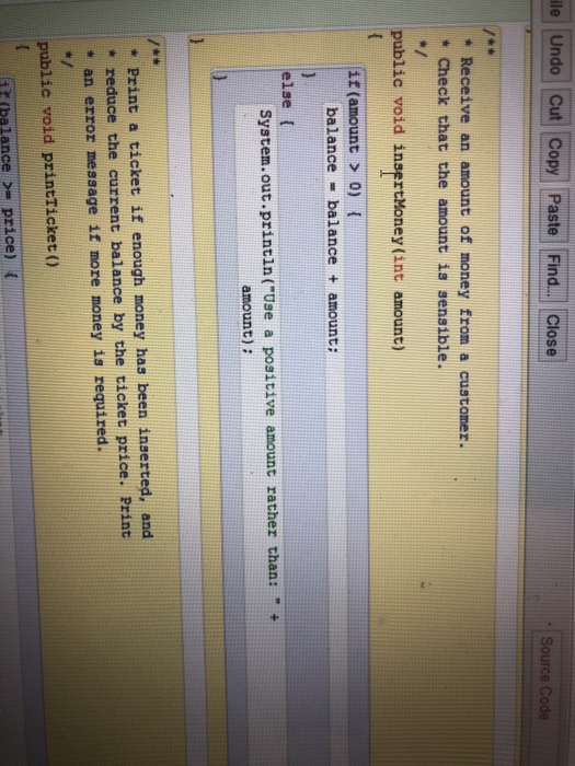 Solved Rewrite the if-else statement so that the method | Chegg.com