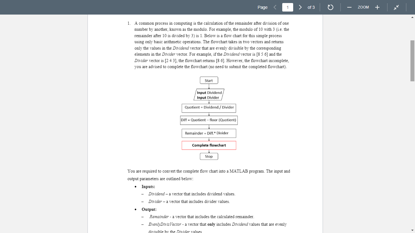 Solved can someone help by showing me the complete flowchart | Chegg.com