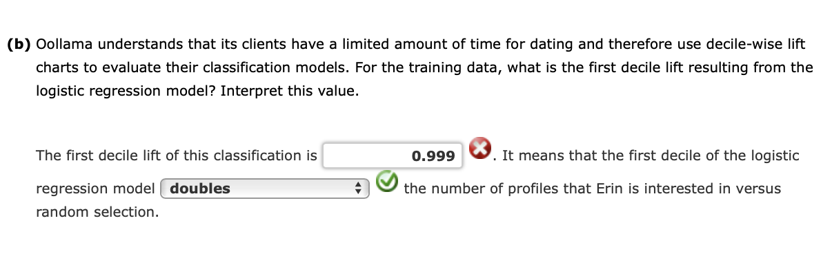 Solved The dating web site Oollama.com requires its users to | Chegg.com