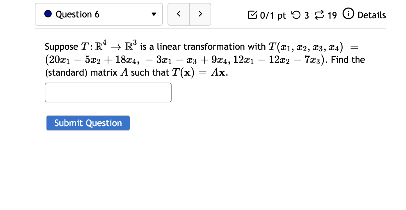Solved Question 6 Solved Question 6
