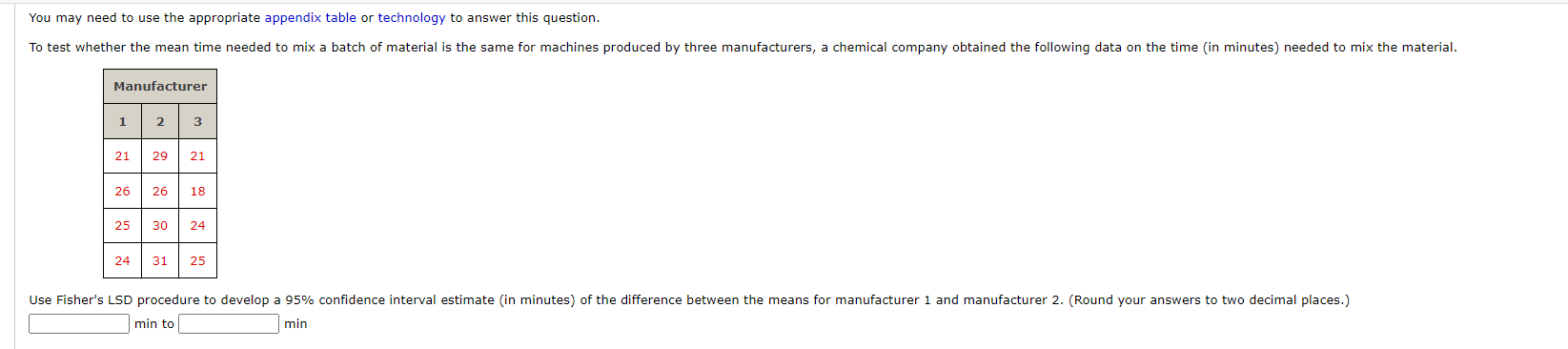 Solved You may need to use the appropriate appendix table or | Chegg.com