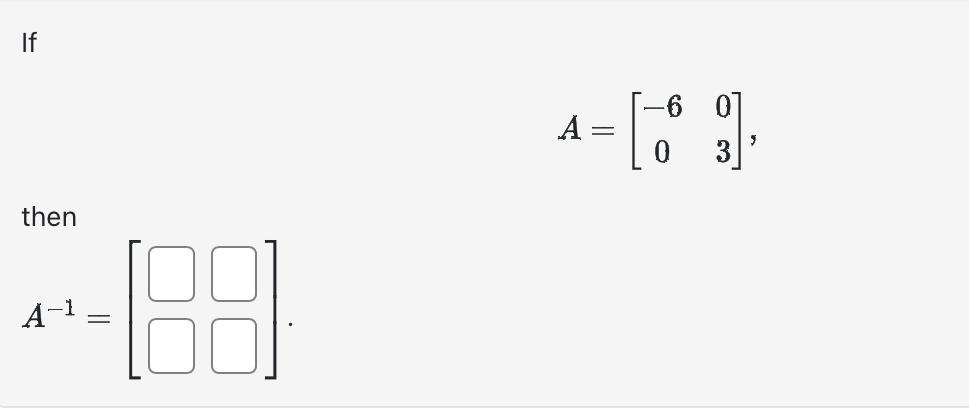 Solved Solve for X. [28−78]−X[27−7−7]=I X=[−]A=[−6003] then | Chegg.com
