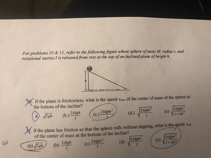 Solved Got these wrong on a test, how do I get to the right | Chegg.com