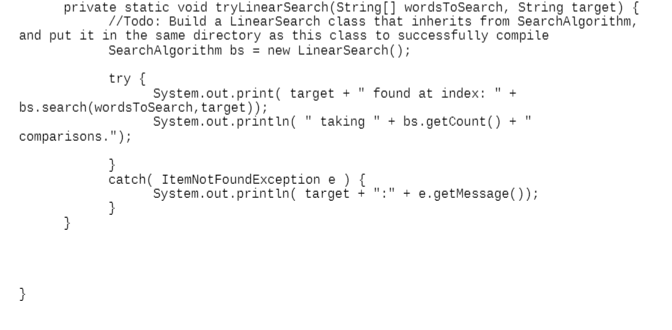 Solved Iterative and Recursive Linear and Binary Searches | Chegg.com