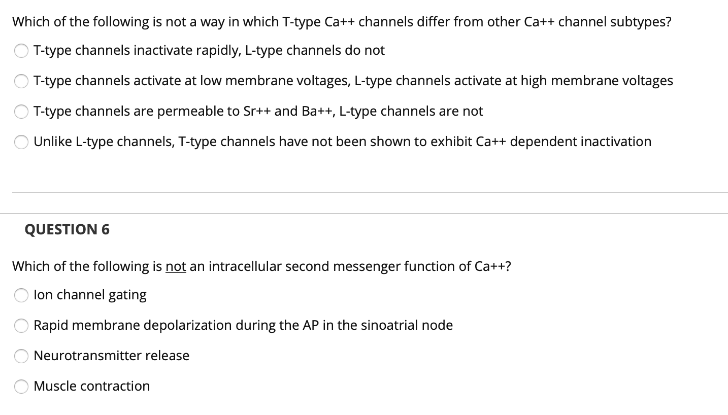 Solved Calcium is capable of activating which of the | Chegg.com