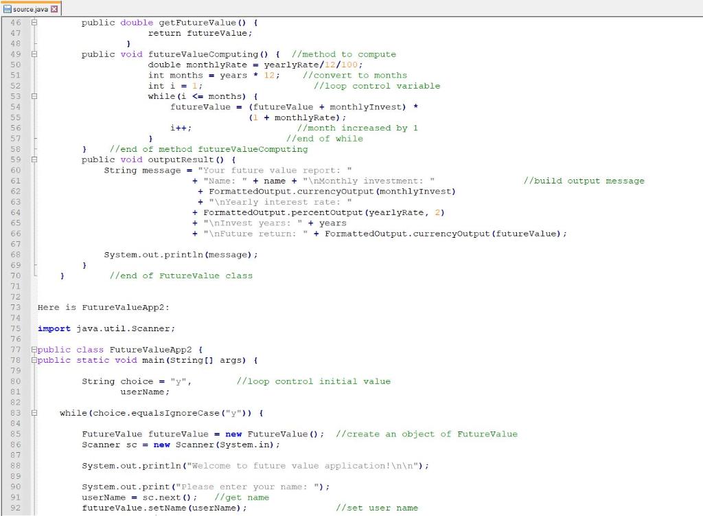 Solved Part I: Code an application using the BigDecimal | Chegg.com