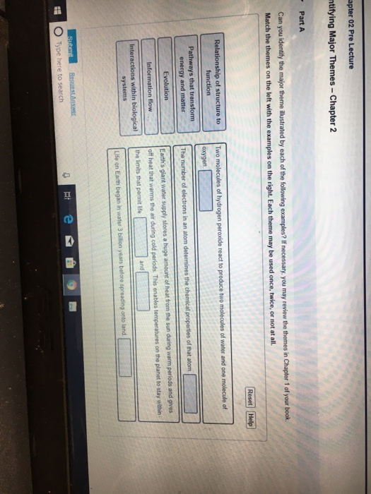 Solved tifying Major Themes- Chapter 2 Can you identify the | Chegg.com