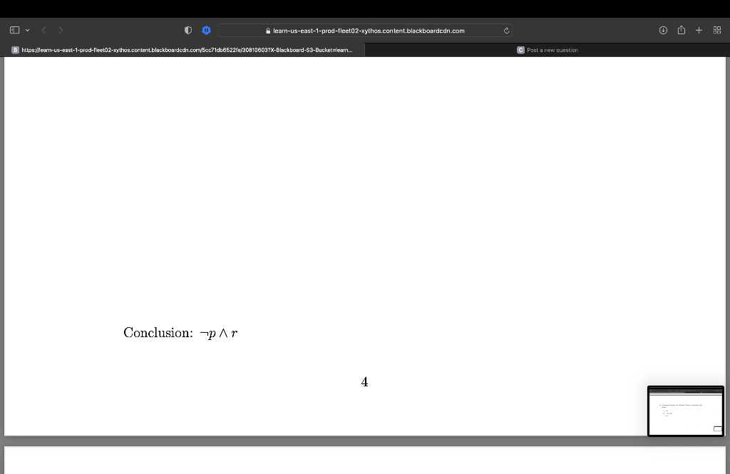 Solved Use laws of equivalence and inference rules to show | Chegg.com