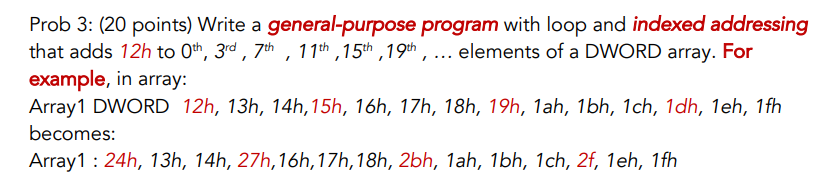 Solved Prob 3: (20 points) Write a general-purpose program | Chegg.com