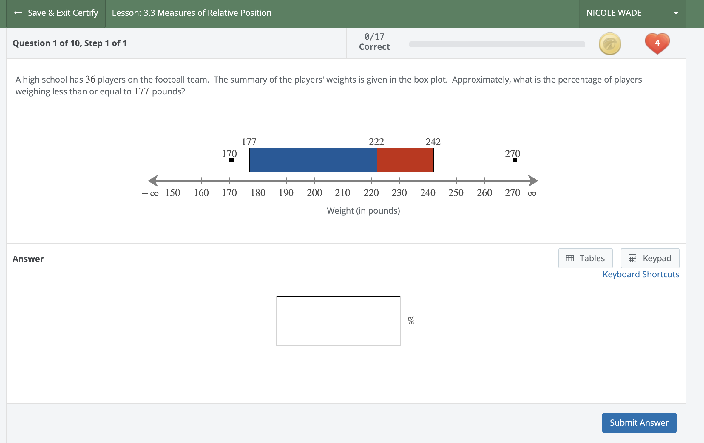 Solved A high school has 36 players on the football team. | Chegg.com