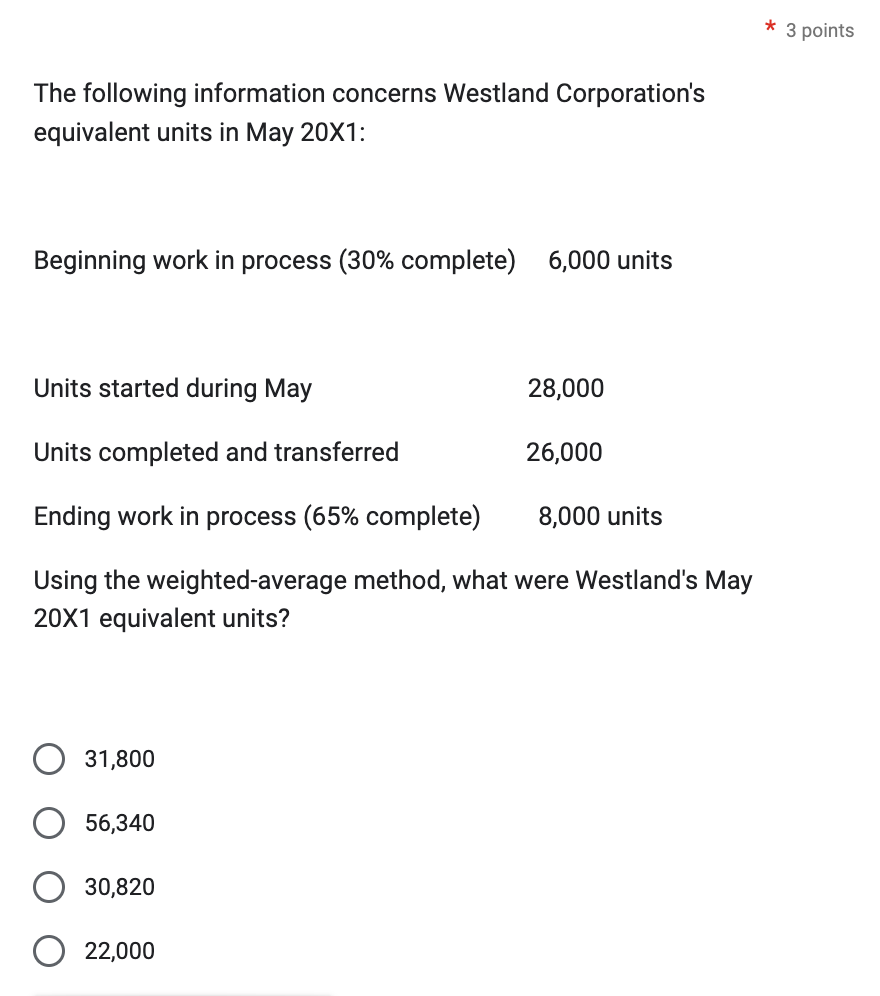 Solved by an EXPERT The following information concerns Westland | Chegg.com