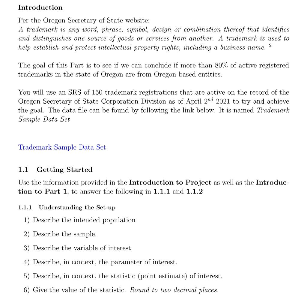 Introduction Per the Oregon Secretary of State | Chegg.com