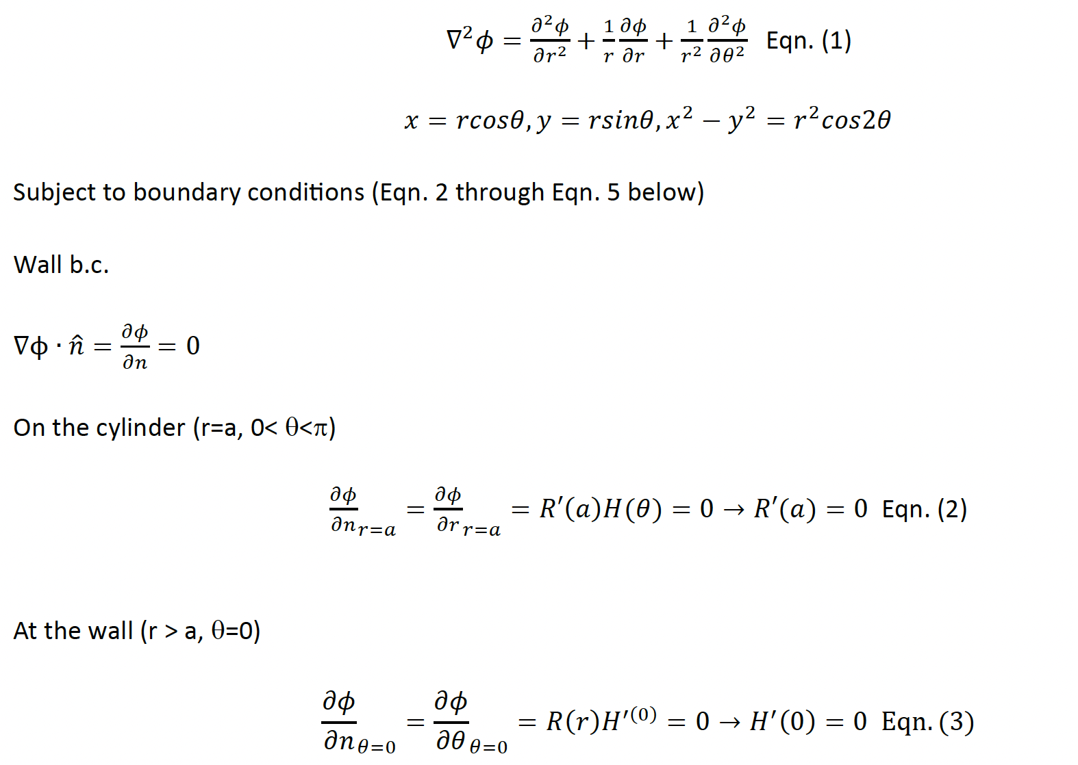 Solved "Half cylinder in stagnation point flow" Consider | Chegg.com