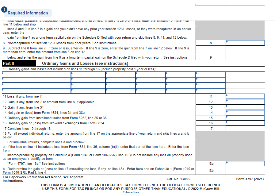 Required information Comprehensive Problem 11-73 (LO | Chegg.com