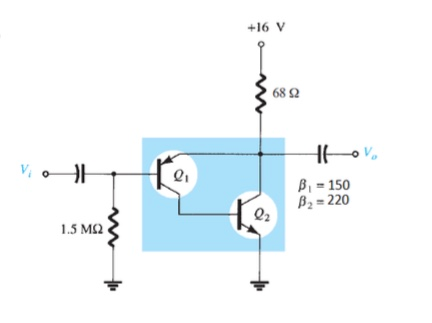 Solved Perform DC analysis by calculating IB1, IB2, IC1, | Chegg.com