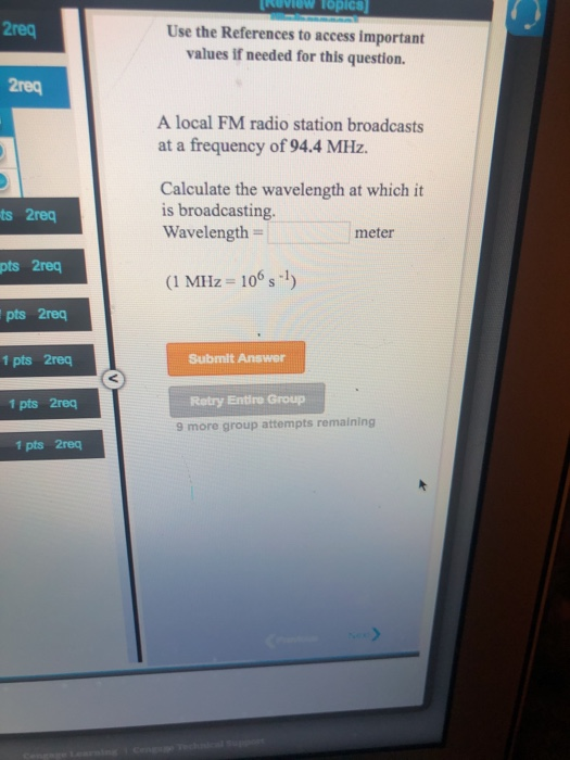 Solved 2req Use the References to access important values If | Chegg.com