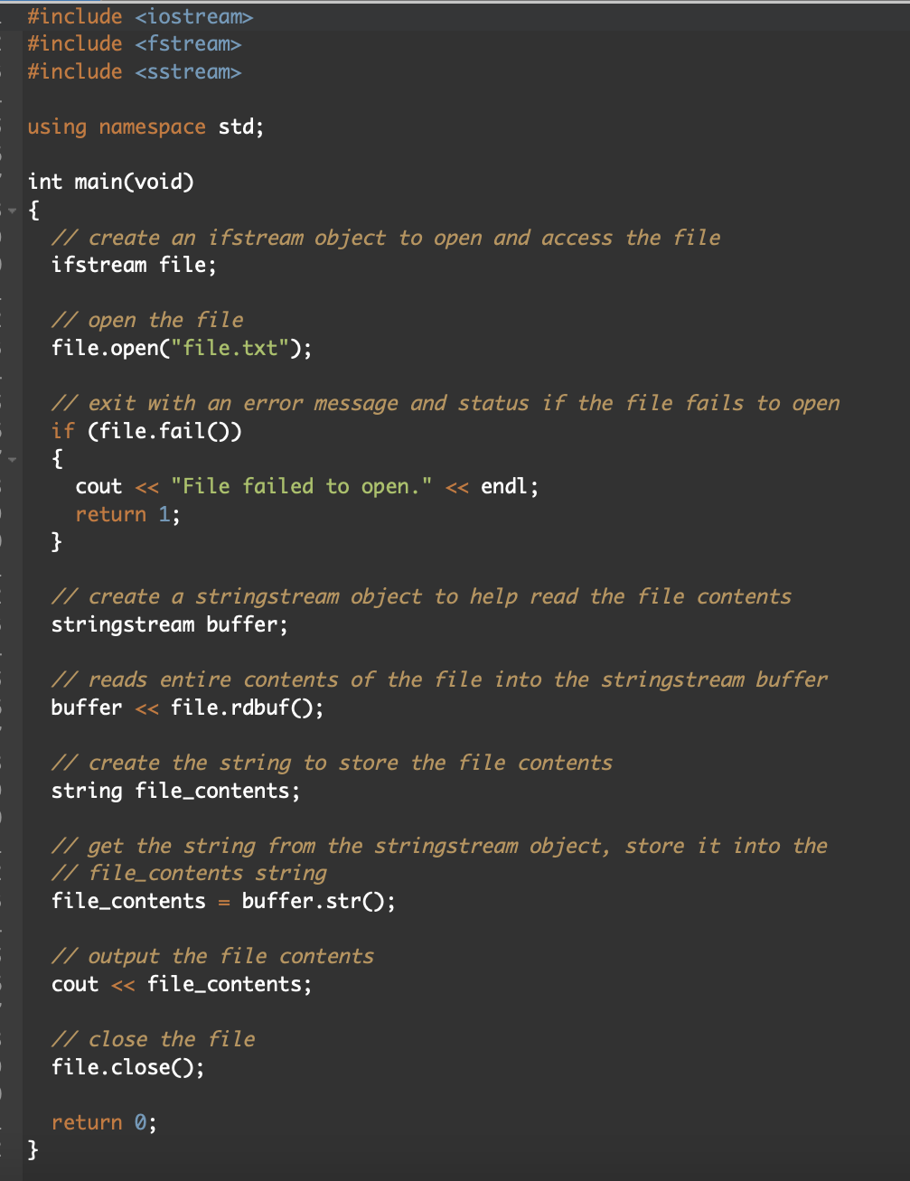 Solved Look At The Following C Code Modify The