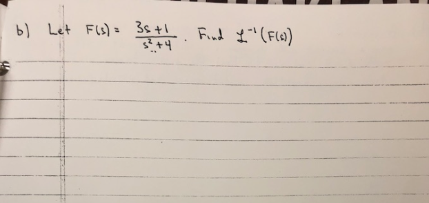 Solved 3s + | Chegg.com