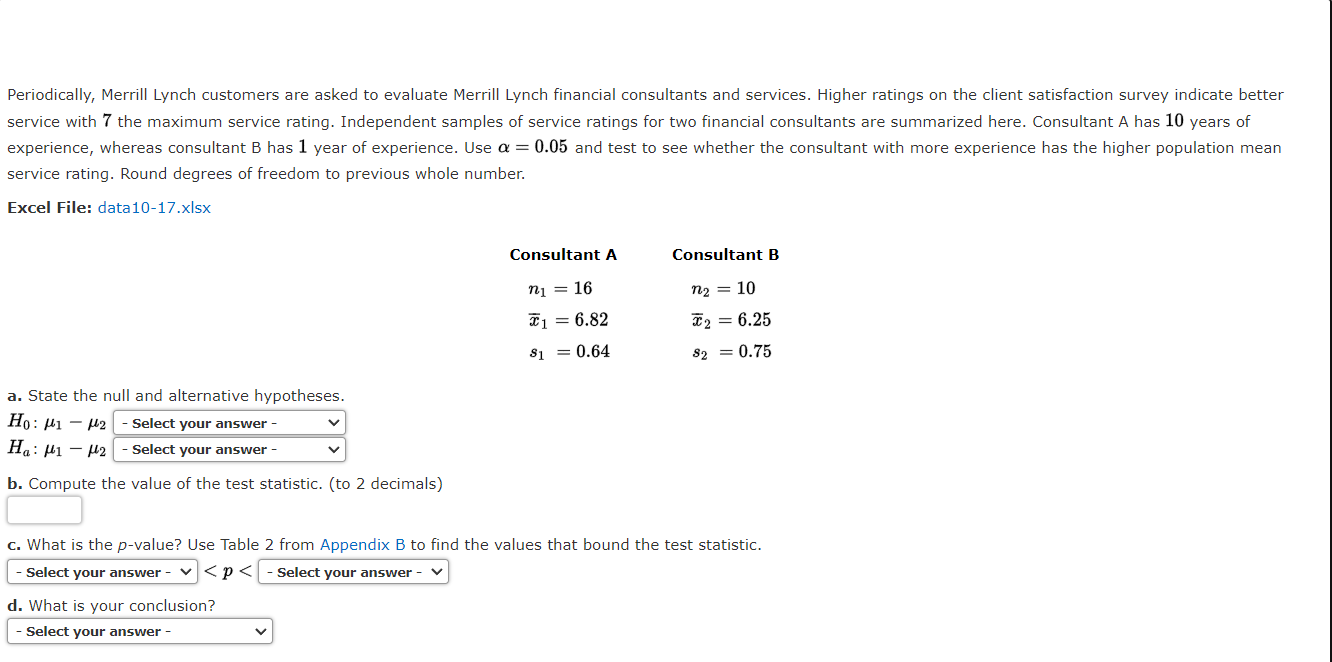 Solved Periodically, Merrill Lynch customers are asked to | Chegg.com