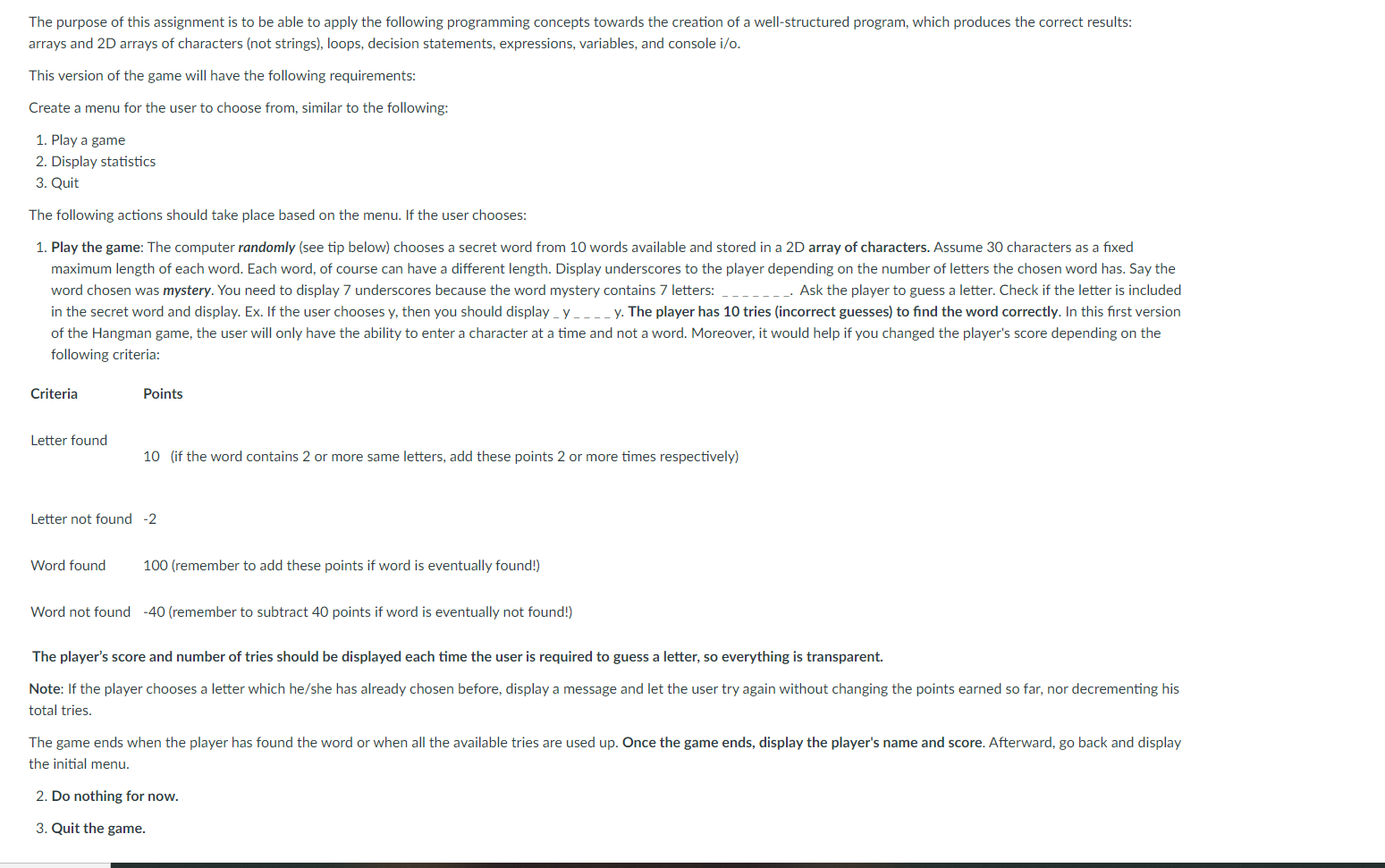 Solved The purpose of this assignment is to be able to apply | Chegg.com