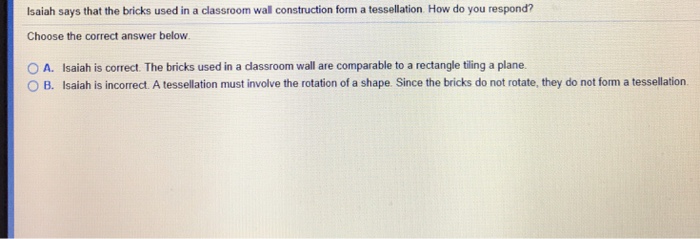 Solved Isaiah says that the bricks used in a classroom wall | Chegg.com