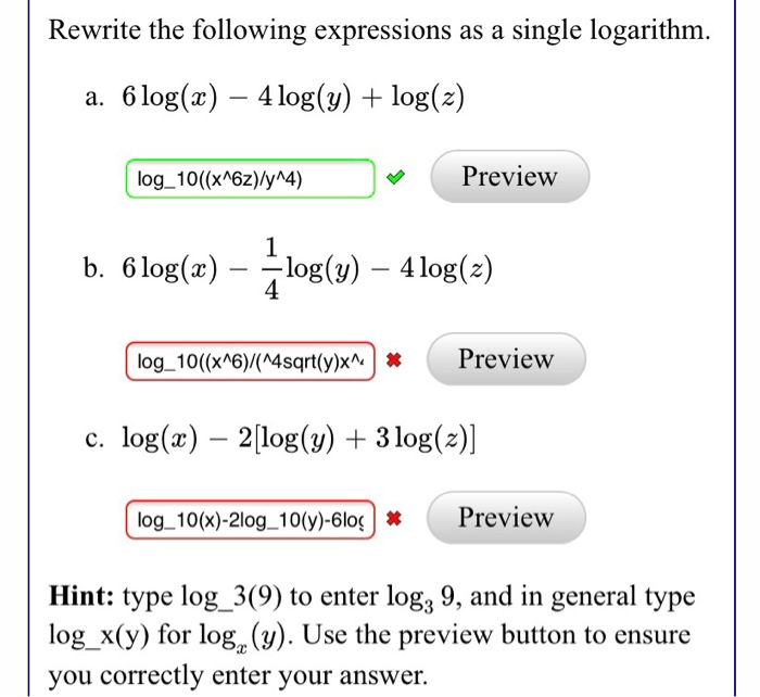 Solved Rewrite the following expressions as a single | Chegg.com