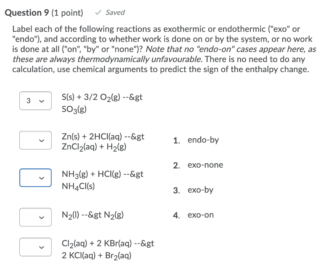 Solved Question 9 (1 point) Saved Label each of the | Chegg.com
