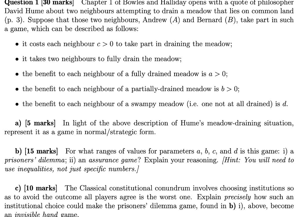 Solved I've been able to answer question a) | Chegg.com