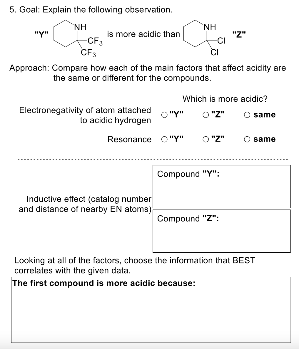 Solved Goal: Explain the following observation. | Chegg.com