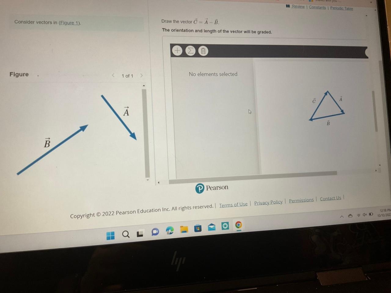 Solved Consider vectors in (Figure 1). Draw the vector | Chegg.com