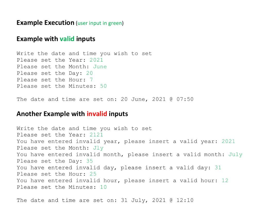 Solved Q1) Class Time A software engineer asks you to write | Chegg.com