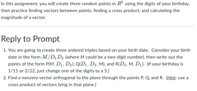 Solved In this assignment, you will create three random | Chegg.com