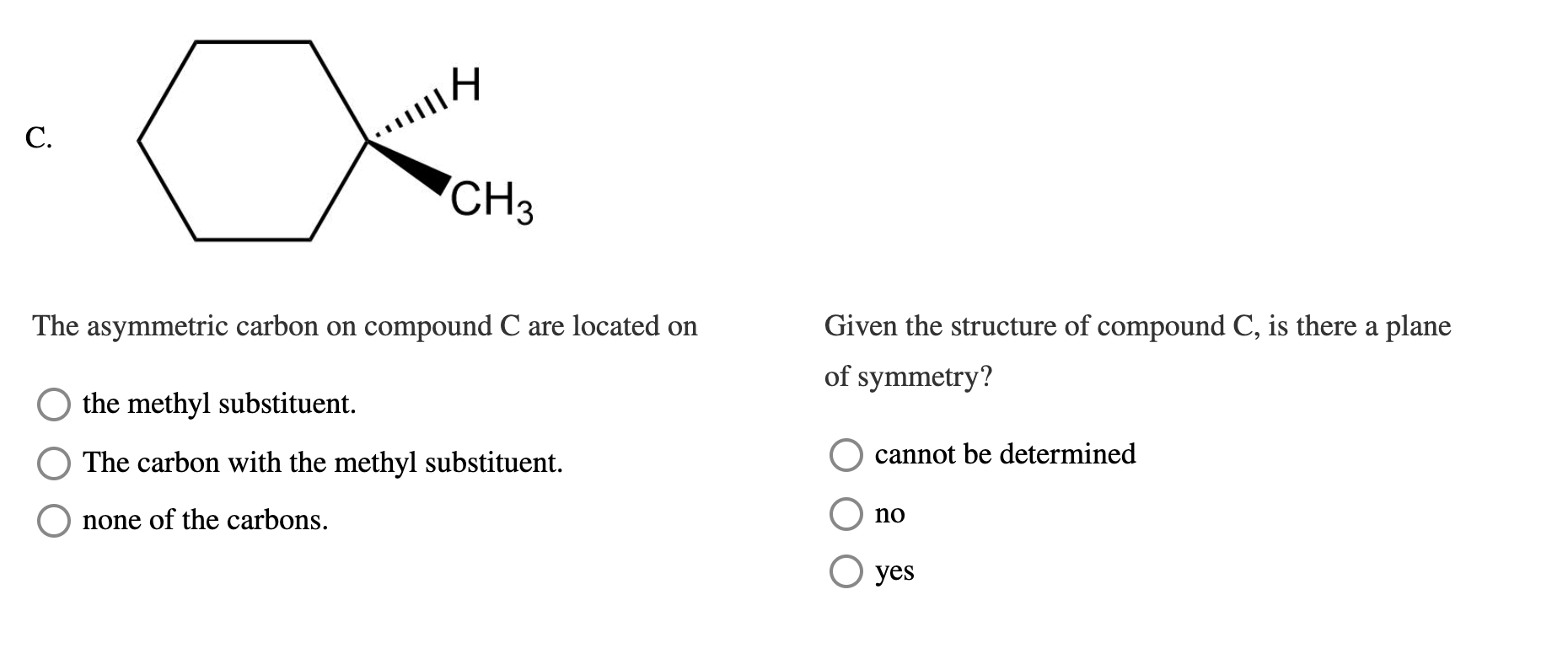 Solved Consider the three structures and identify the | Chegg.com