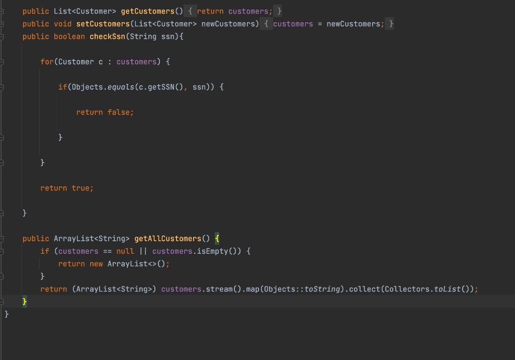 Solved Help with return an arraylist like the sample | Chegg.com
